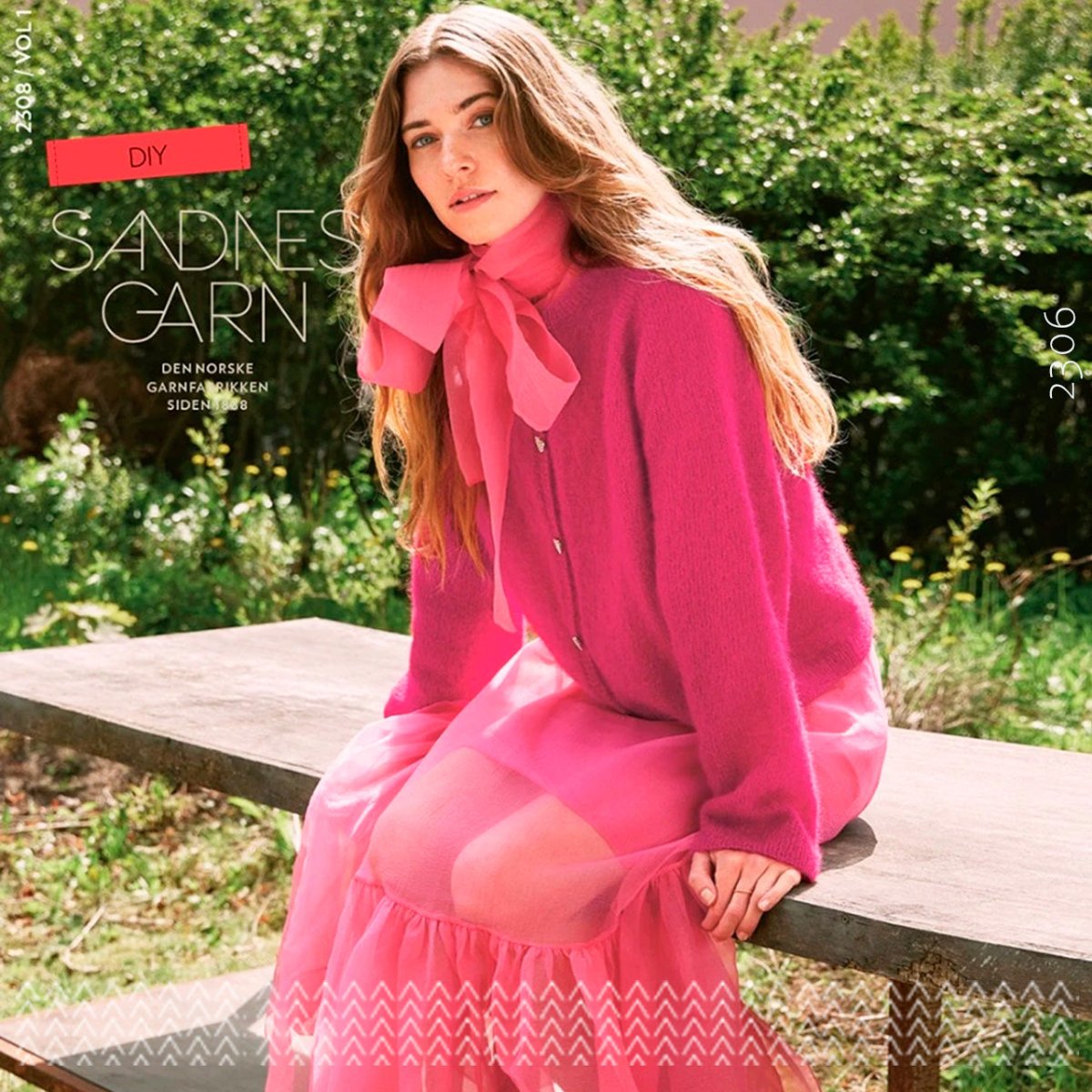 Strikkeopskrifter 2308 fra Sandnes Garn, DIY Vol 1 – KreStoffer