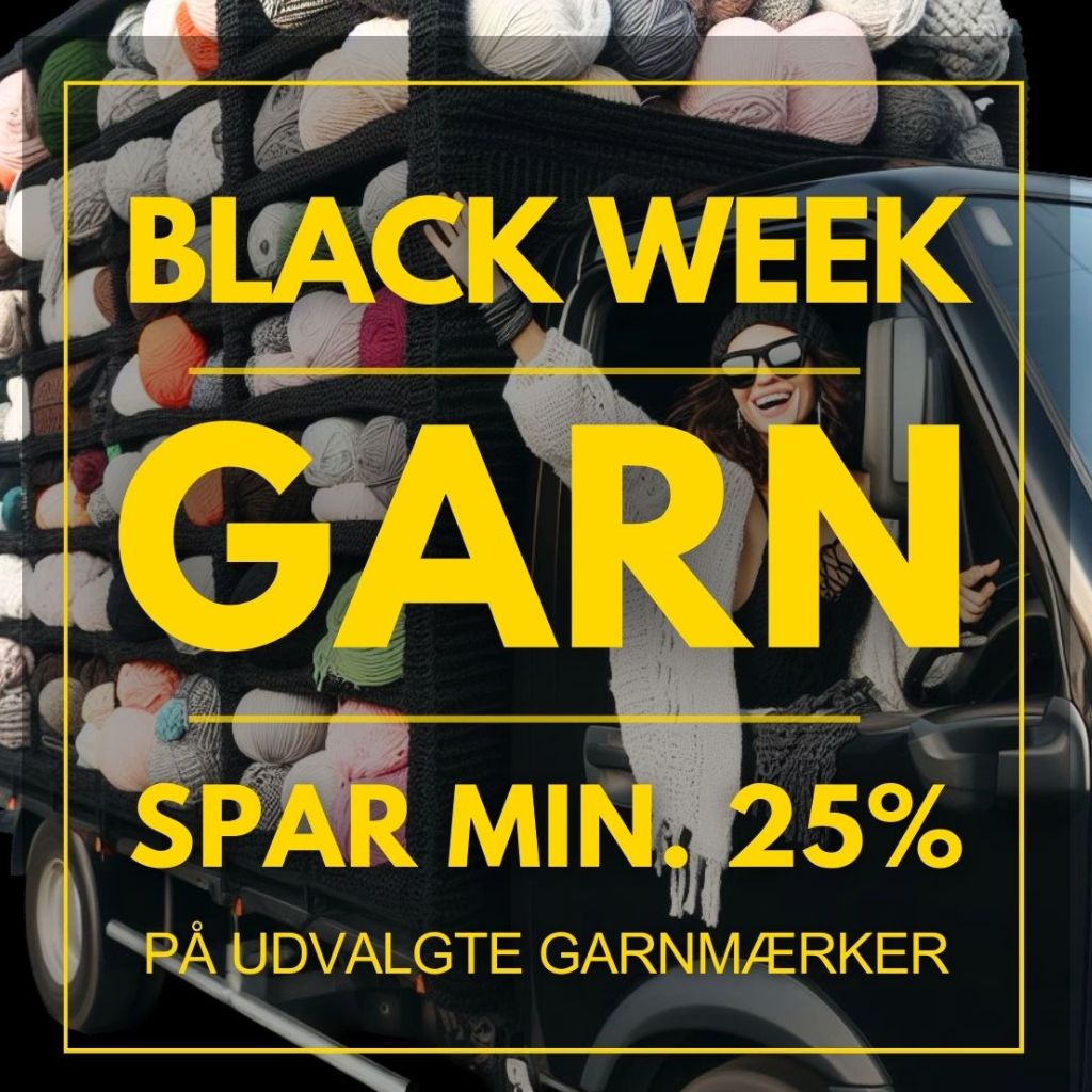 BLACK WEEK GARN TILBUD – KreStoffer