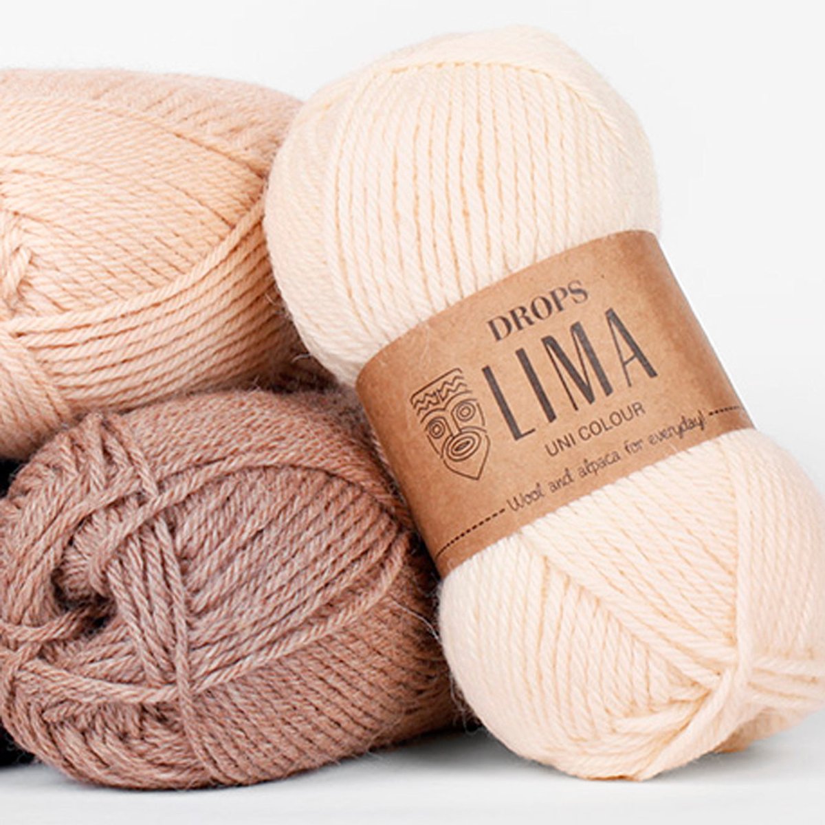 Drops Lima garn - Alle farver – KreStoffer