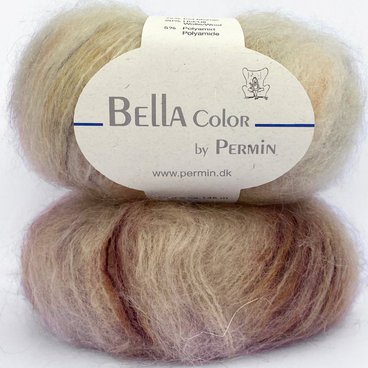 Strikkekit Bella Color Basis Bluse fra Permin – KreStoffer